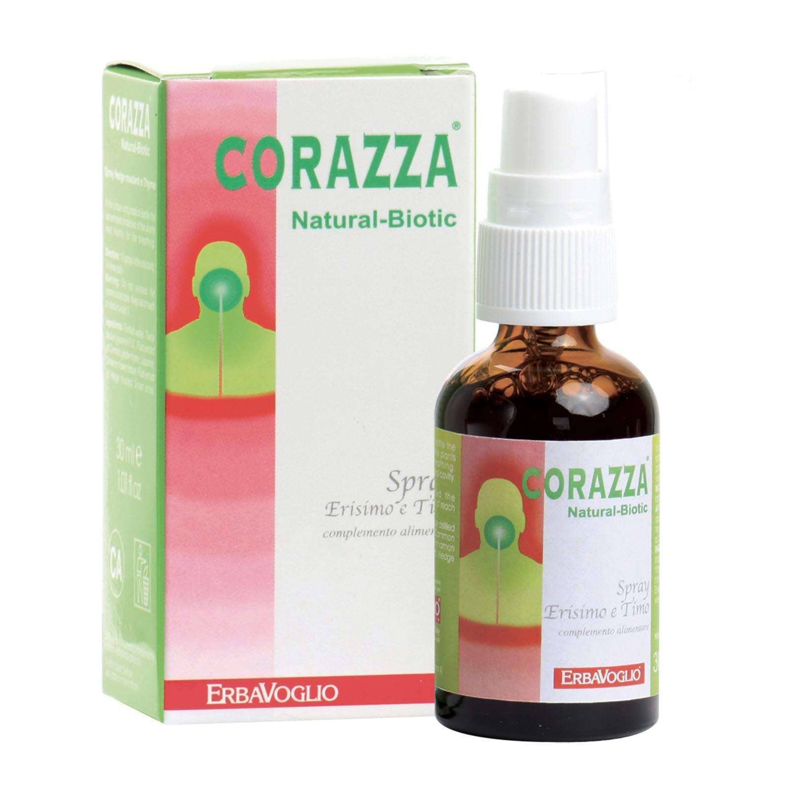 Erbavoglio - Corazza Natural Biotic Spray mit Erisimo und Thymian im H