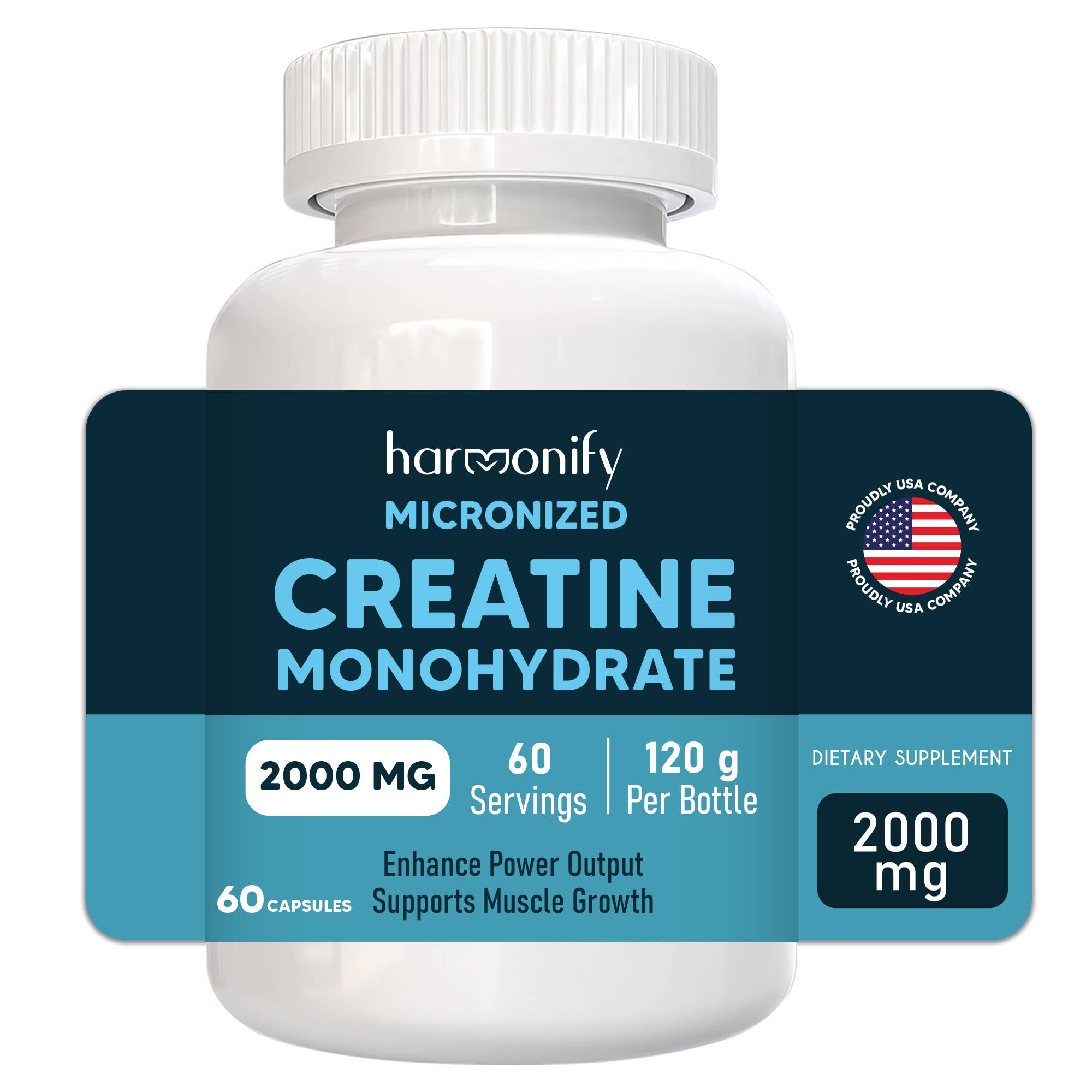 Creatin Monohydrat Kapseln Amino Acid Powder 2000mg